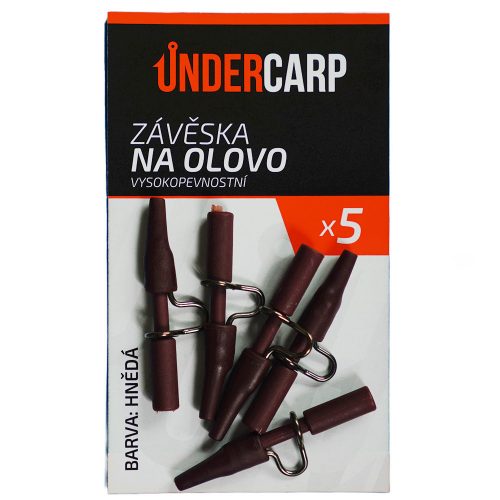 Závěska na olovo vysokopevnostní - hnědá - Rybářské potřeby - Undercarp.cz
